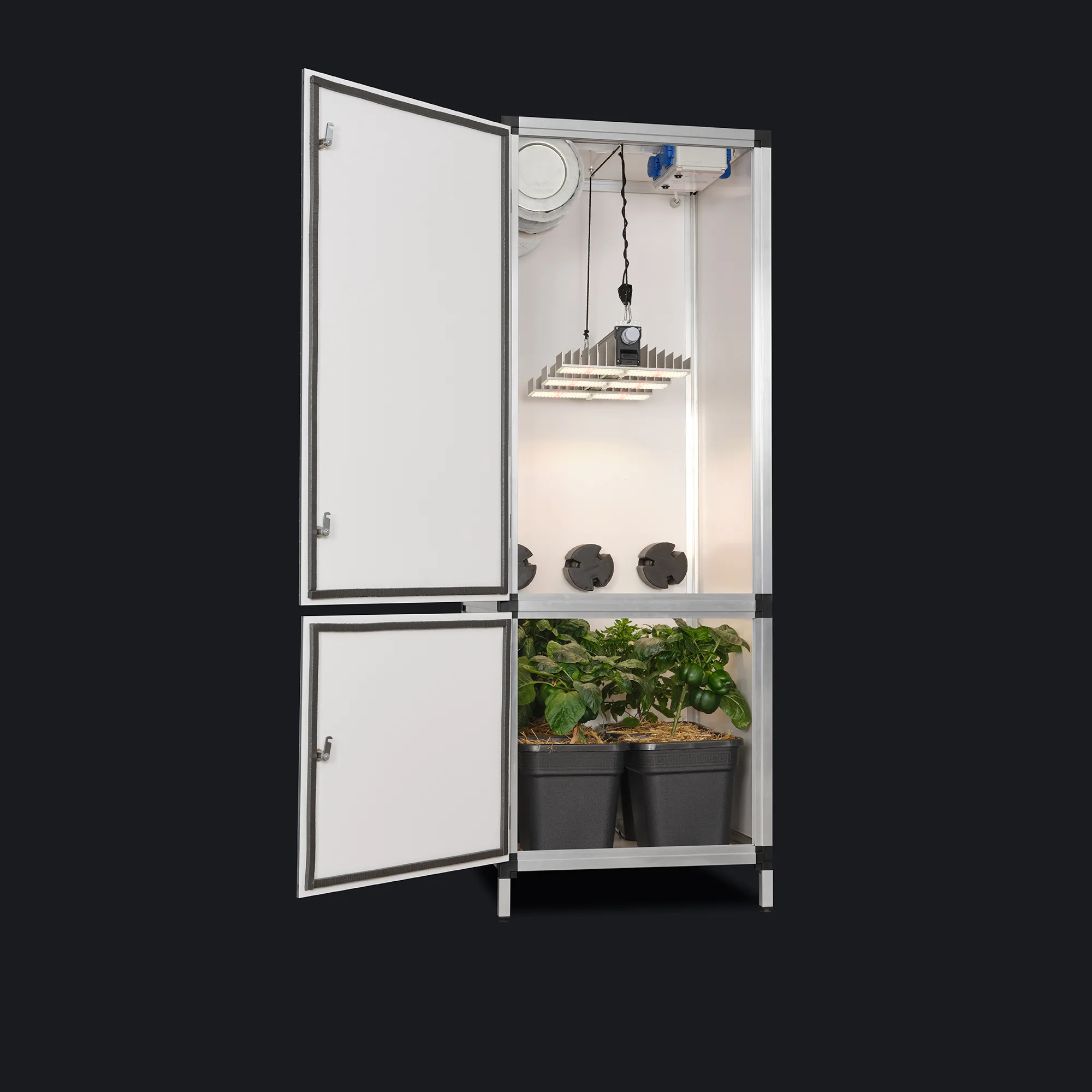 Sanlight 190W: Complete kweekkast voor dé indoor kwekers.